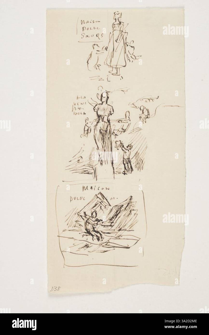 'Vignettes pour la maison Duluc' are a series of illustrations created ...