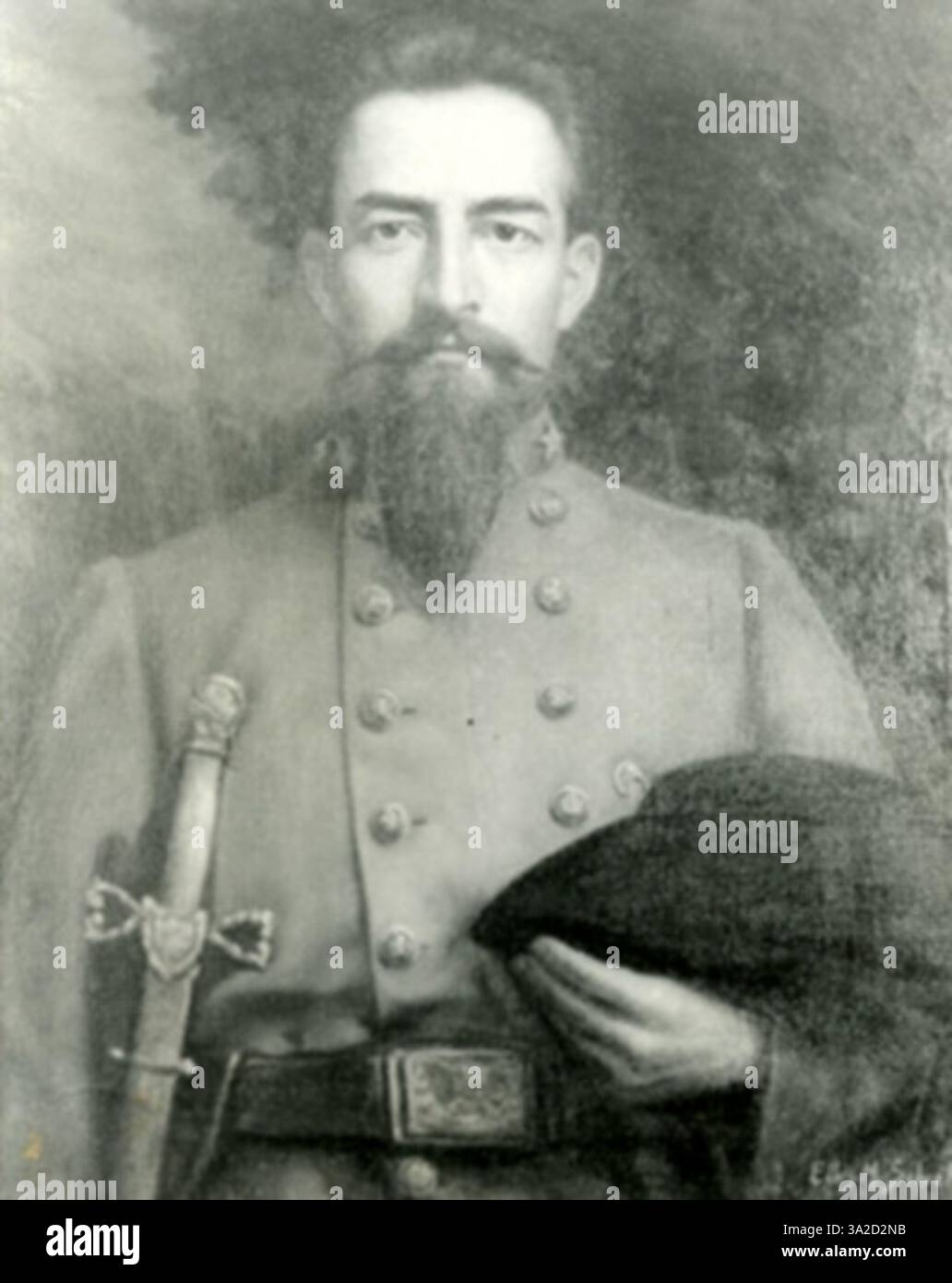 This wartime portrait by Ellis Meyer Silvette depicts Brigadier General ...