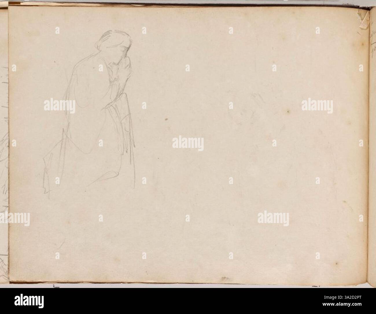 A work by Théodore Chassériau, demonstrating his command of light and ...