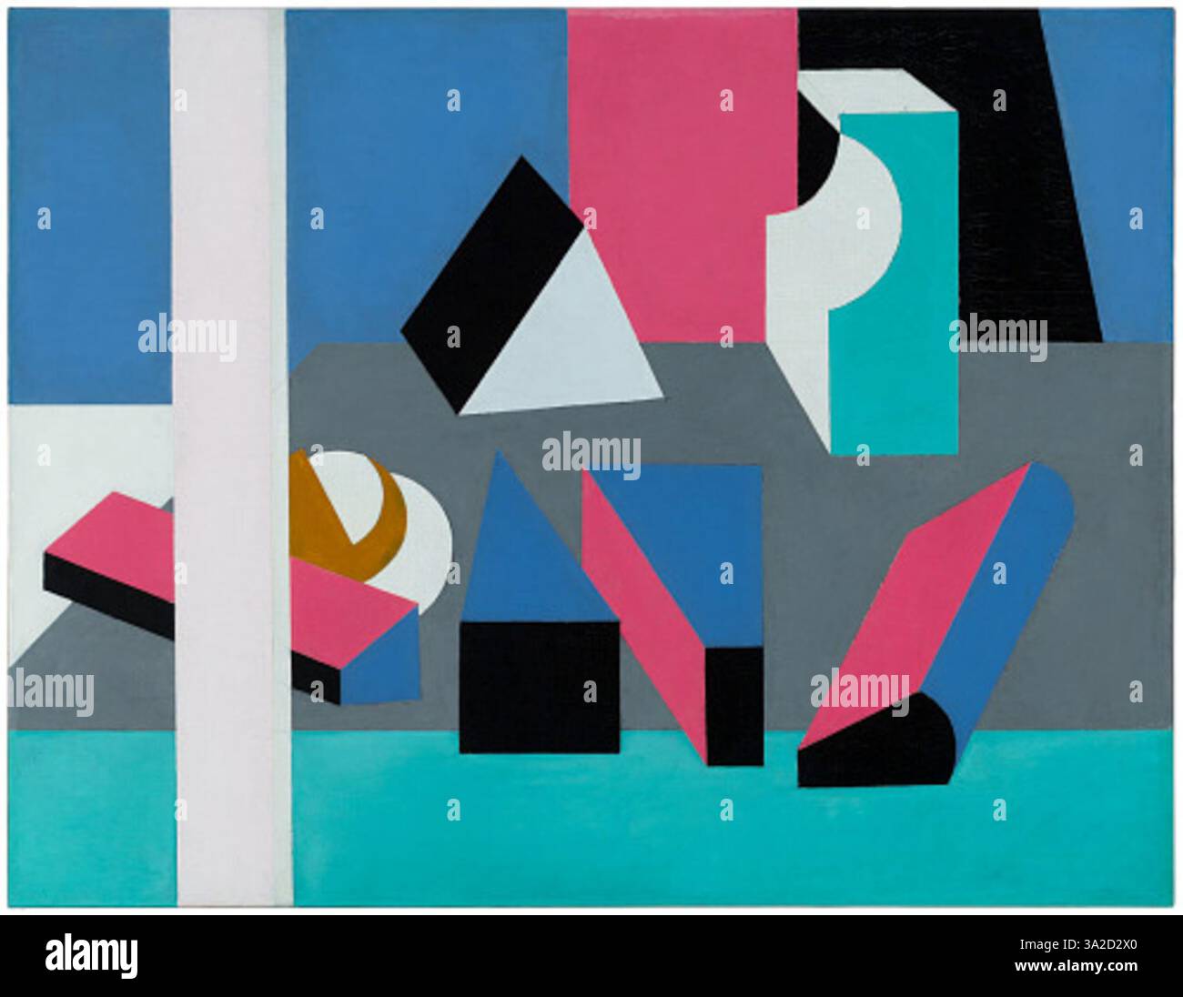 Interplay of geometric shapes Cut Out Stock Images & Pictures - Alamy