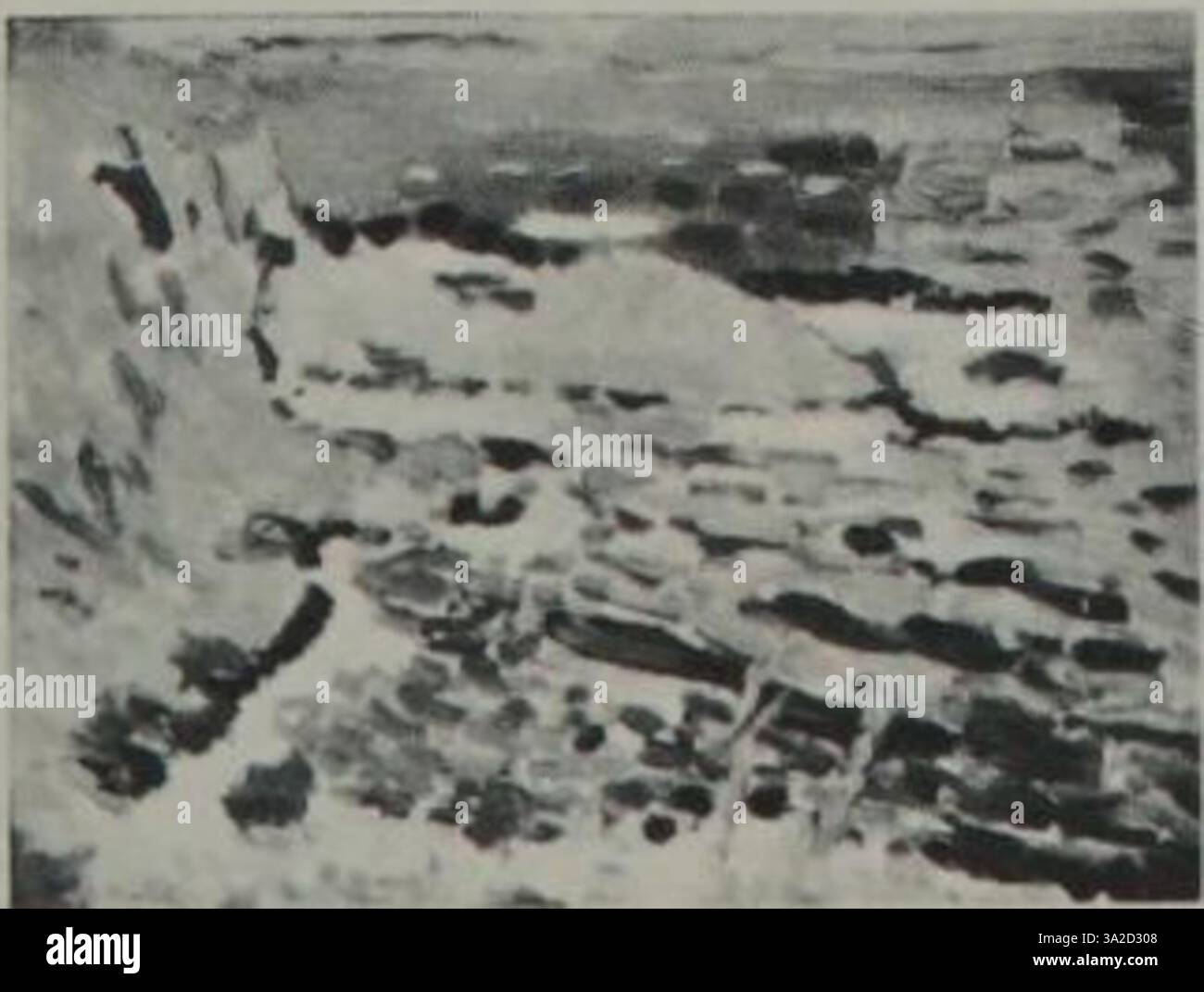 *Carra 055* by Henri Matisse features large, bold blocks of color ...