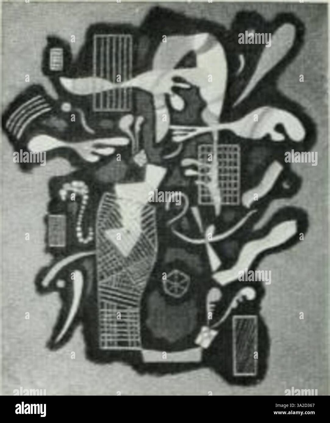 '465' by Wassily Kandinsky is a vibrant abstract work featuring ...