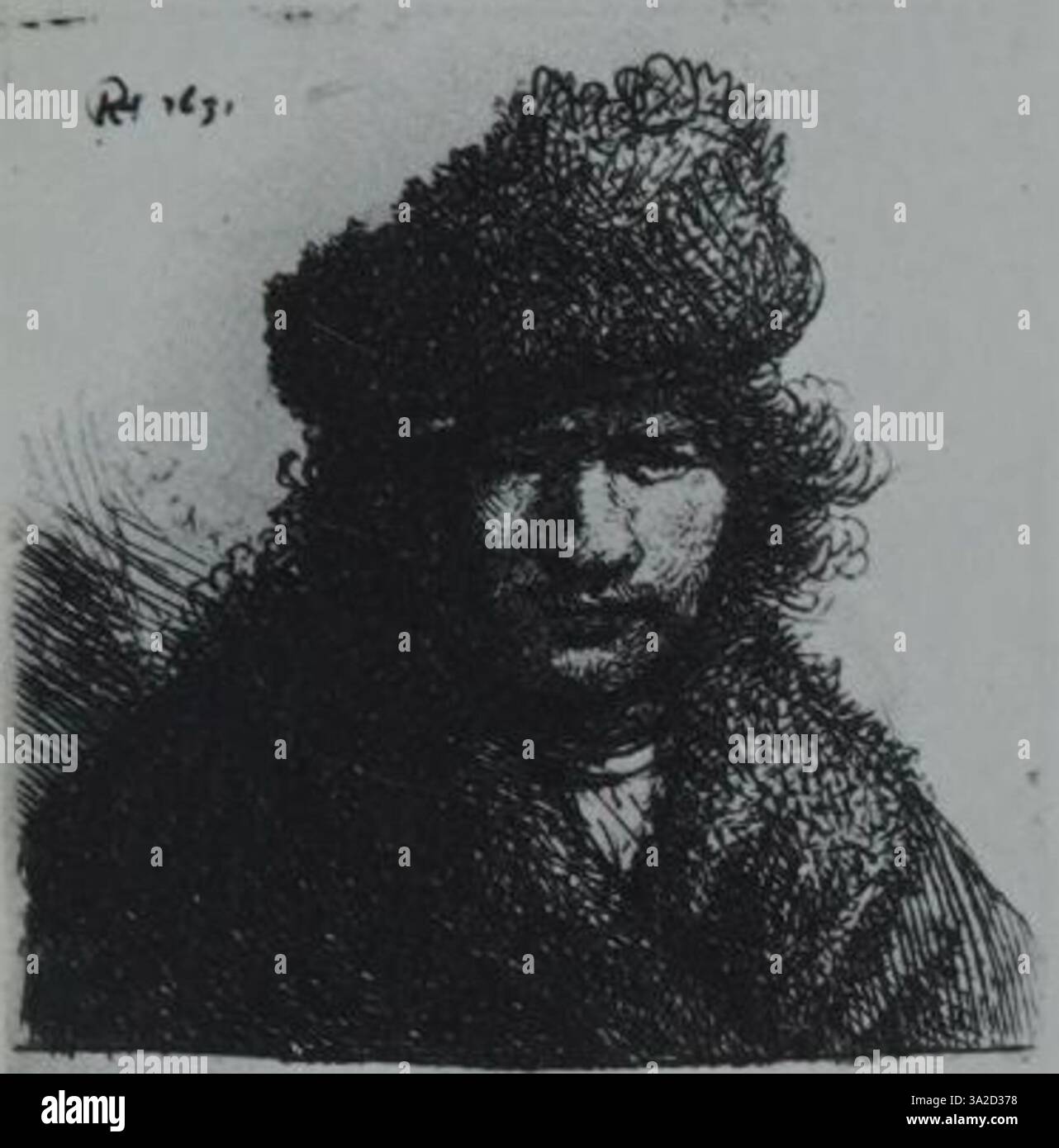 'White and Boon' by Rembrandt shows two figures captured in a quiet ...
