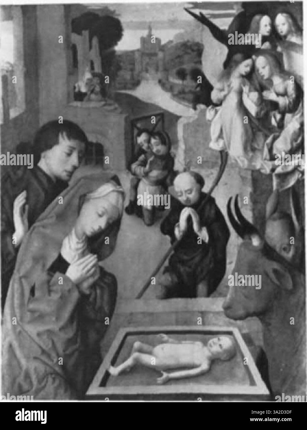 This early Netherlandish painting incorporates influences from Geertgen ...