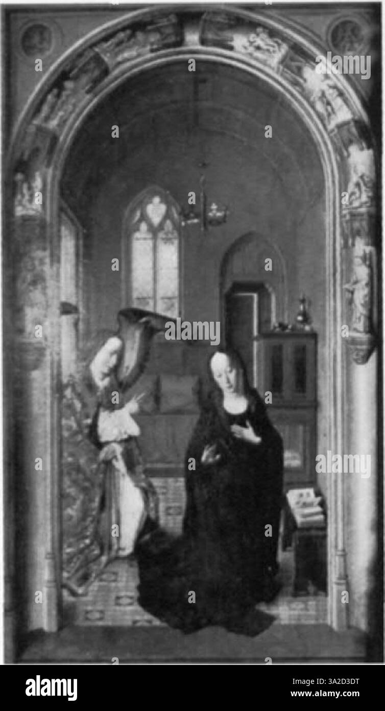 The painting depicts a key religious scene, with a strong emphasis on ...