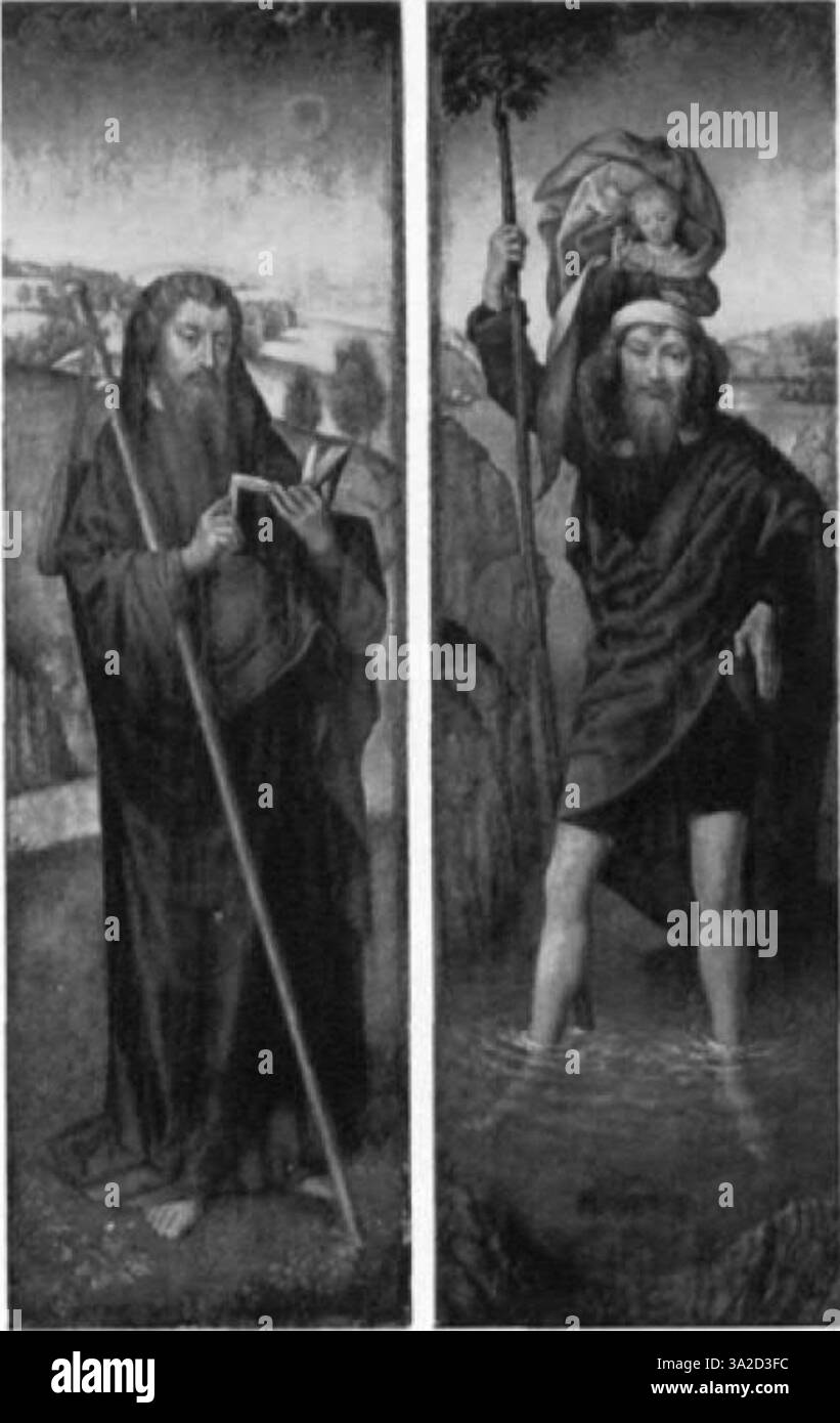 This detailed biblical scene by Hans Memlinc and Gerard David captures ...