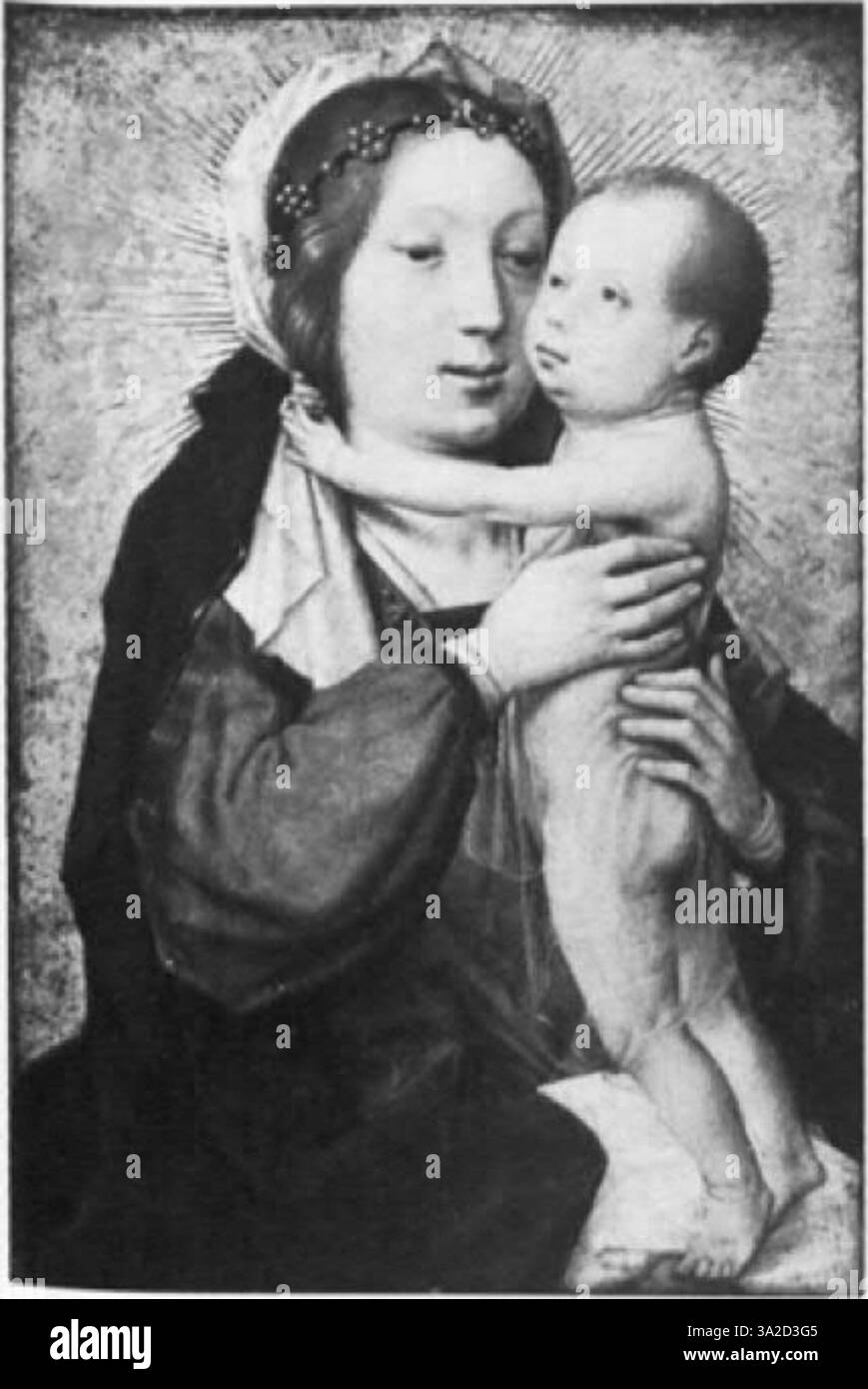 This painting from the Early Netherlandish tradition, created by Joos ...