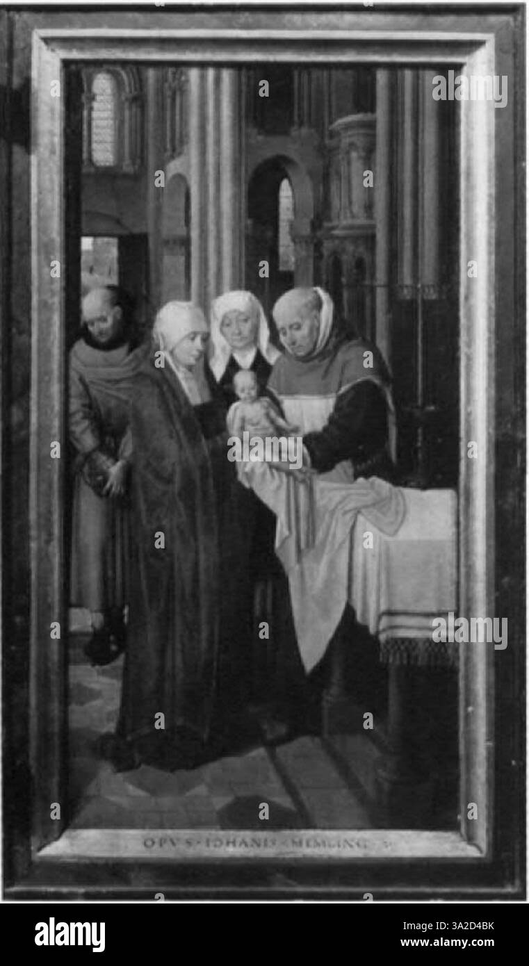 This artwork by Hans Memlinc and Gerard David portrays a detailed ...