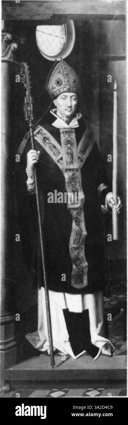 In this religious work by Hans Memlinc and Gerard David, the artists ...