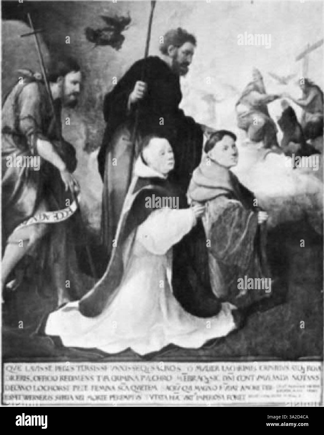 This painting by Jan van Scorel and Pieter Coeck van Aelst features masterful portraiture with a ...