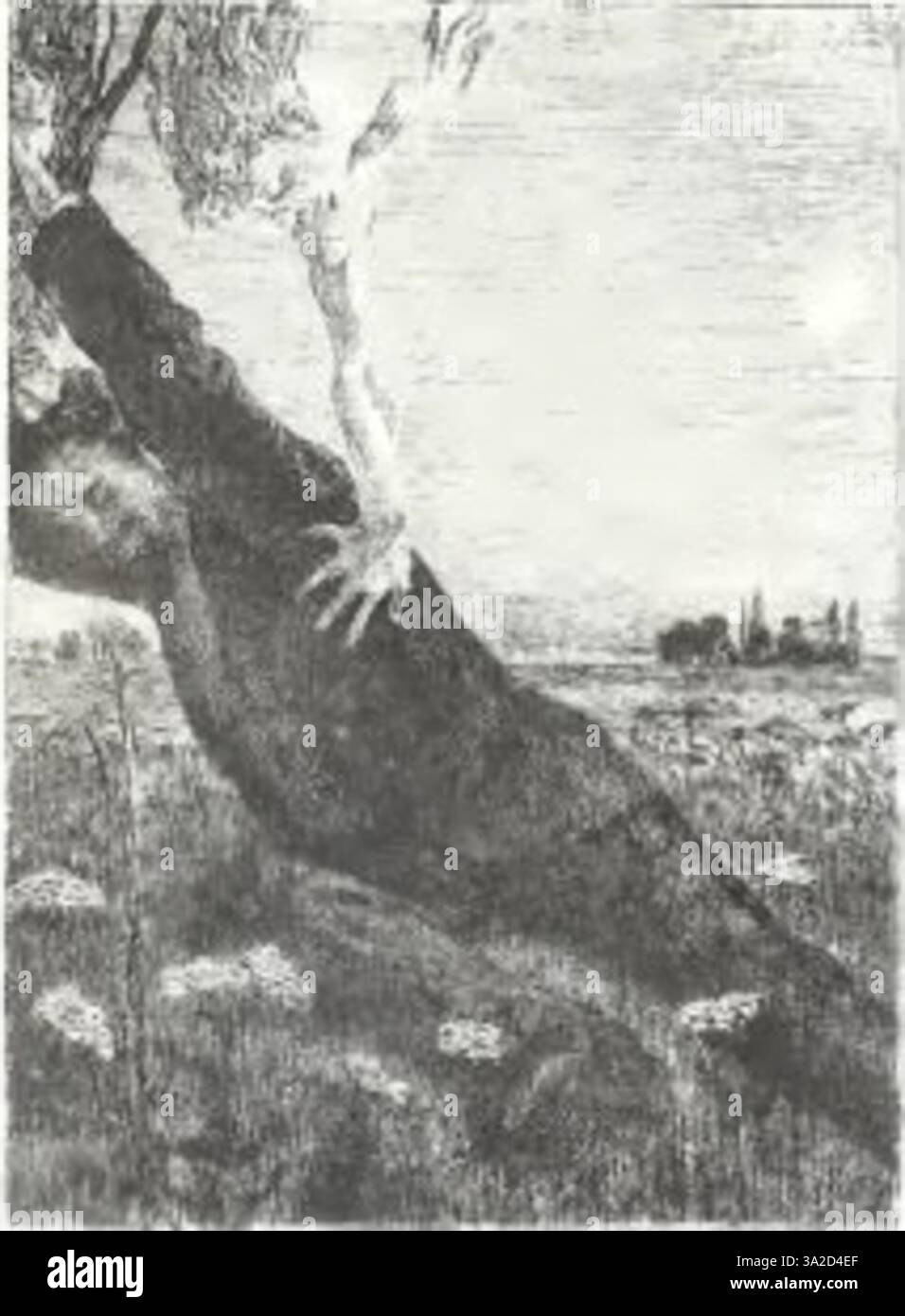 'Singer, 193' by Max Klinger features a human figure in an intense ...