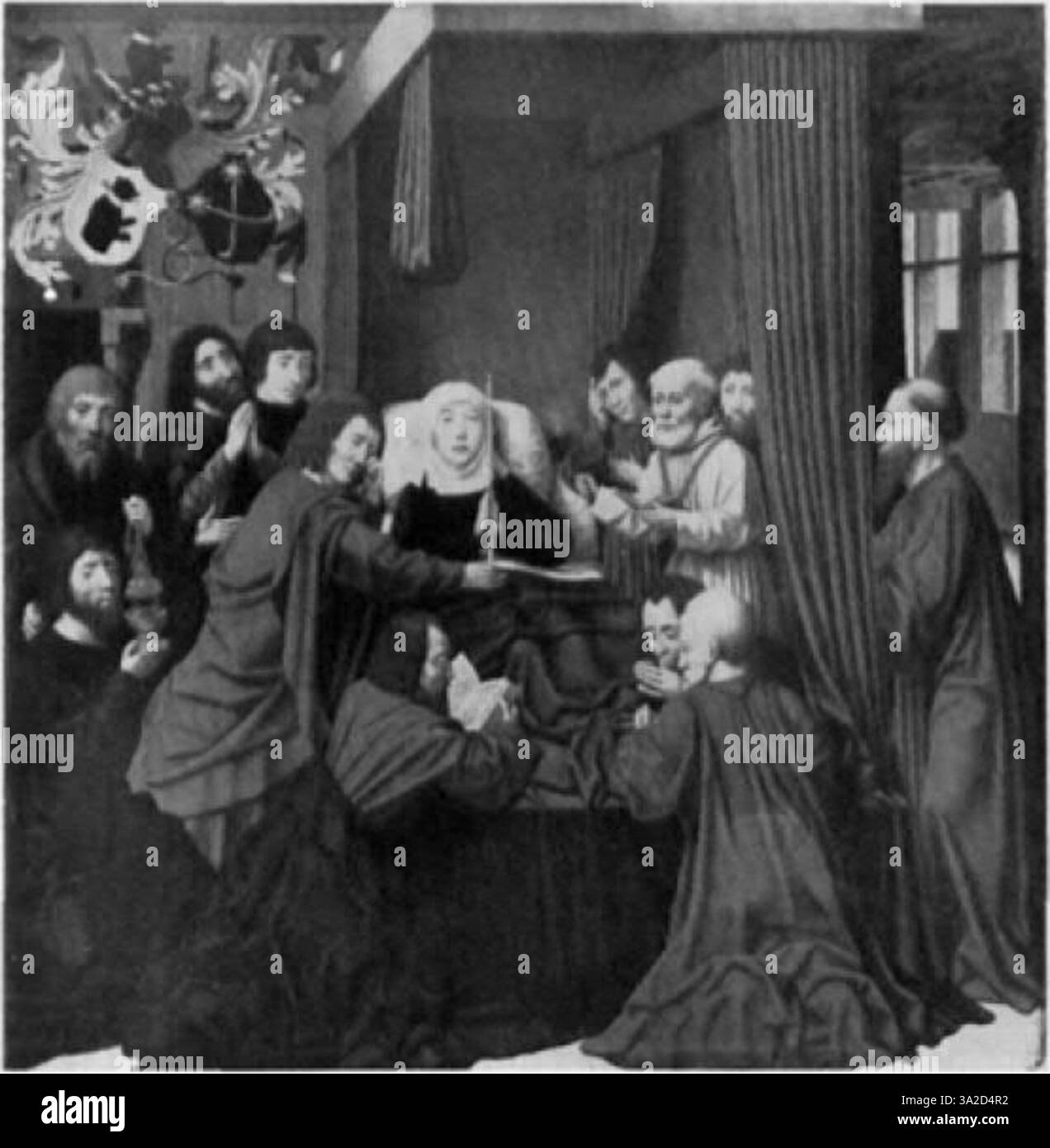 This painting features Massys’ skillful use of light and shadow to ...