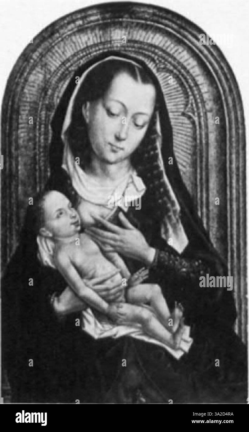 This painting by Memlinc and Gerard David captures a religious theme ...