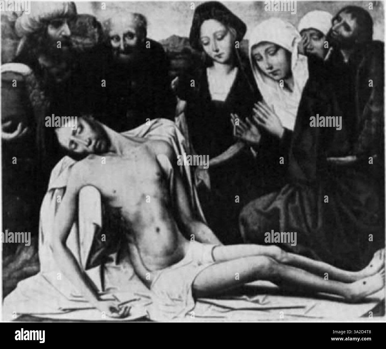 Massys' religious scene is depicted with great realism, enhanced by the ...