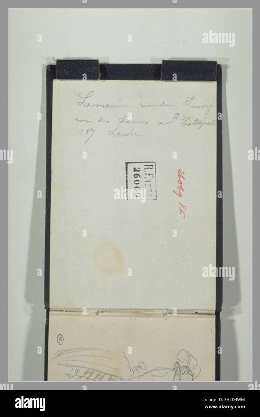 RF 26069, 1 by Théodore Chassériau features a highly detailed human ...