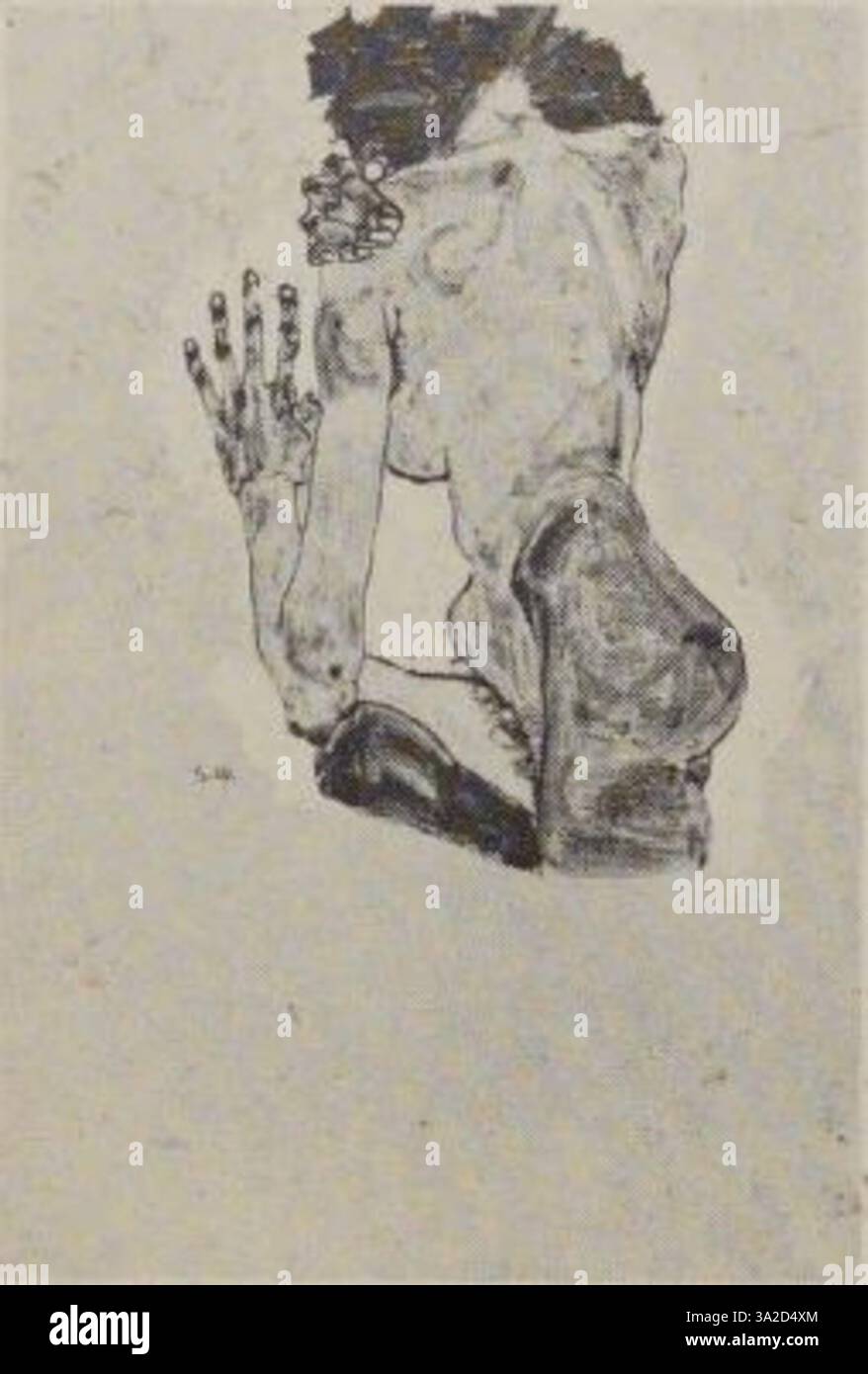 'Malafarina, D026' by Egon Schiele explores human vulnerability and ...