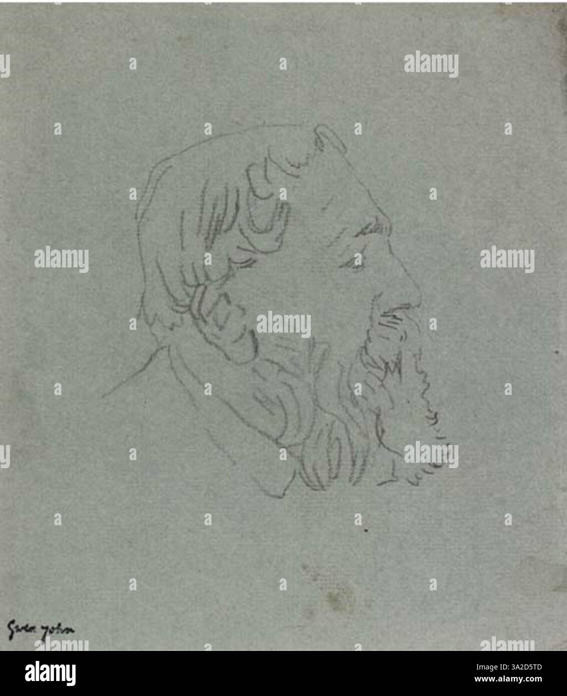 Gwen John’s portrait of Auguste Rodin presents the sculptor with a ...