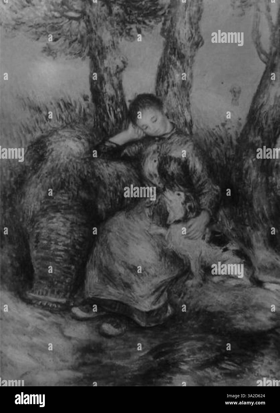 Joyful intimate Black and White Stock Photos & Images - Alamy