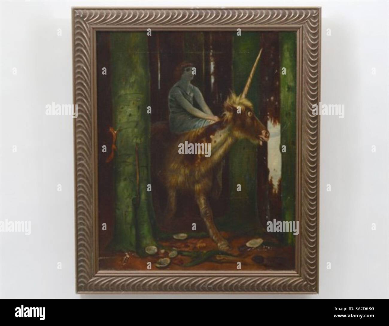 ‘The Silence of the Forest’ by Arnold Böcklin depicts a serene forest ...