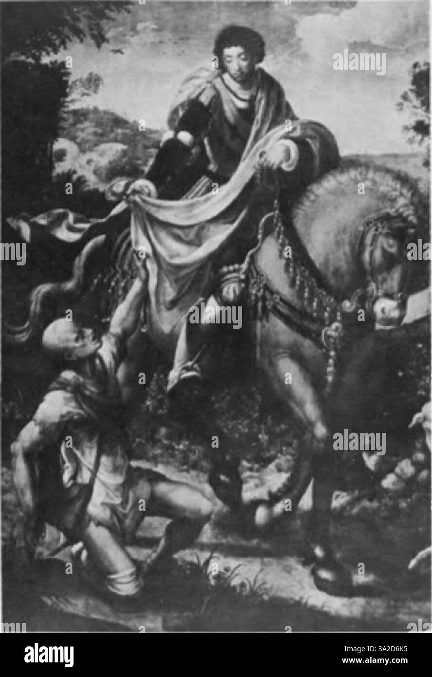 This work by Jan van Scorel and Pieter Coeck van Aelst depicts a biblical theme with realistic ...