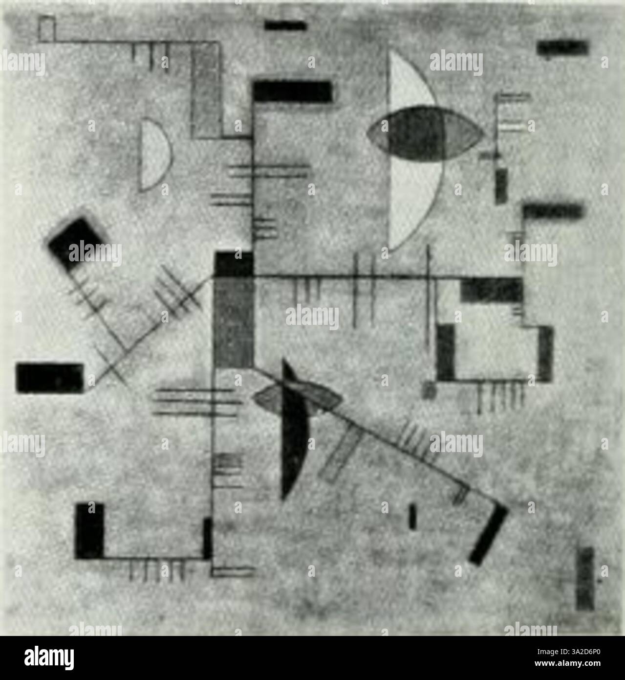 Wassily Kandinsky's abstract piece features bold geometric shapes and a ...
