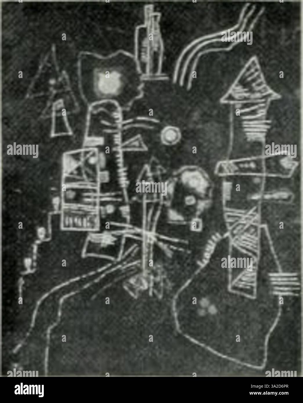 '297' by Wassily Kandinsky features an exploration of bold lines and ...