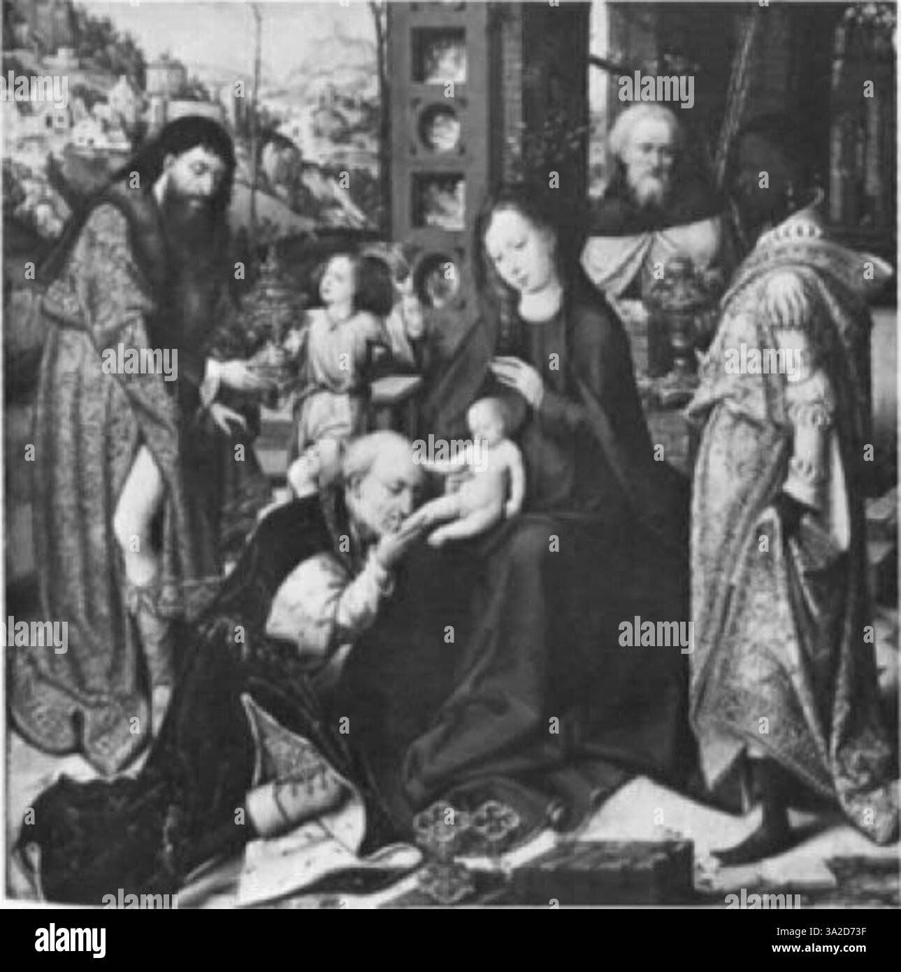 Adriaen Ysenbrant’s painting from the Antwerp Mannerist period displays ...