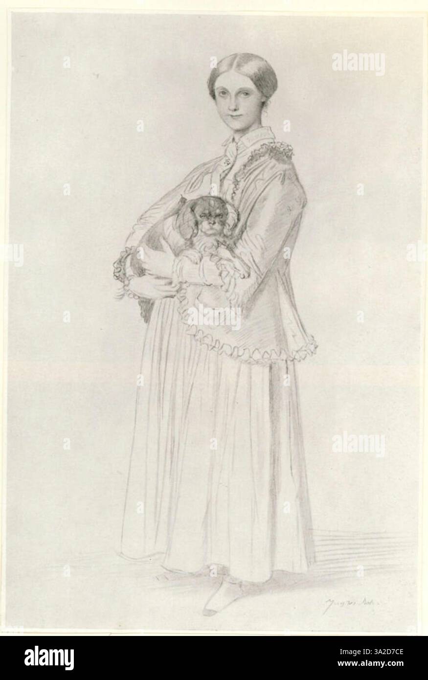 This portrait of Madame la Comtesse de Ségur-Lamoignon reflects Ingres ...