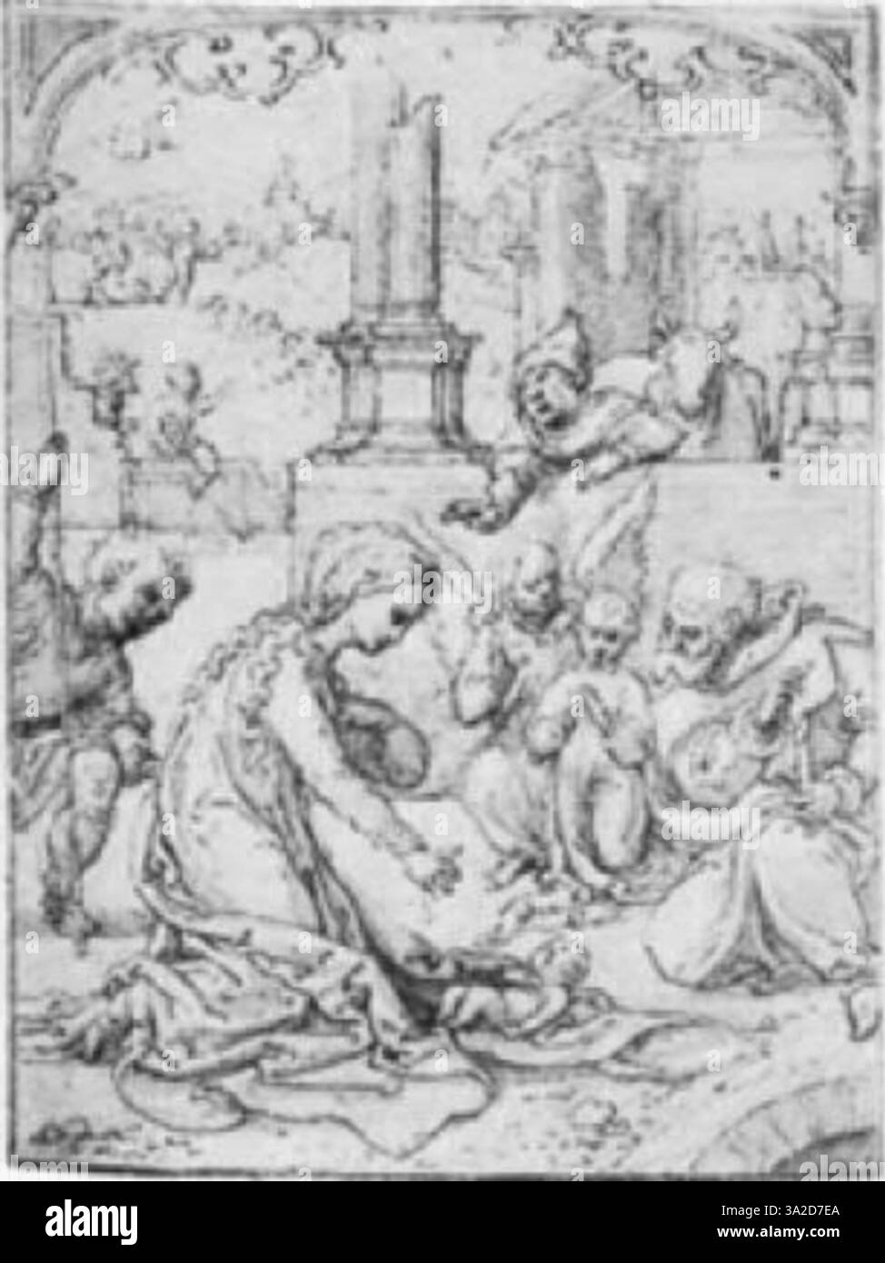 Jan Gossart and Bernart van Orley’s oil painting displays their expertise in capturing lifelike ...