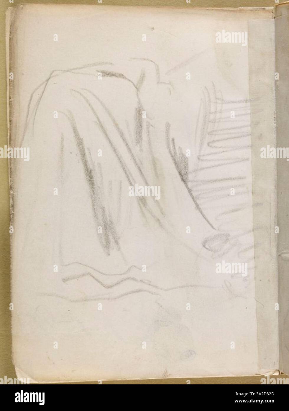 RF 26066, 8 by Théodore Chassériau explores the human figure with a ...