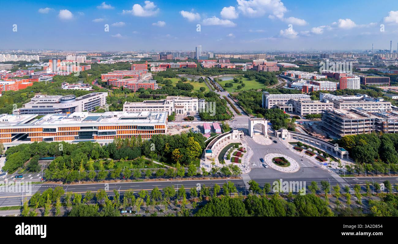 Shanghai Jiao Tong University Minhang Campus, China Stock Photo - Alamy