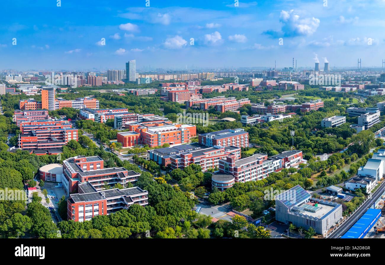 Shanghai Jiao Tong University Minhang Campus, China Stock Photo - Alamy