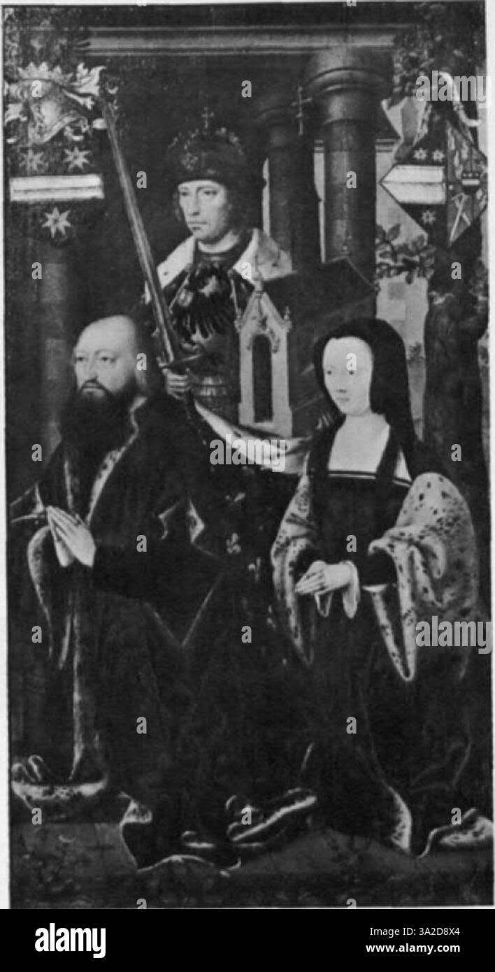 This painting by Jan van Scorel and Pieter Coeck van Aelst showcases ...