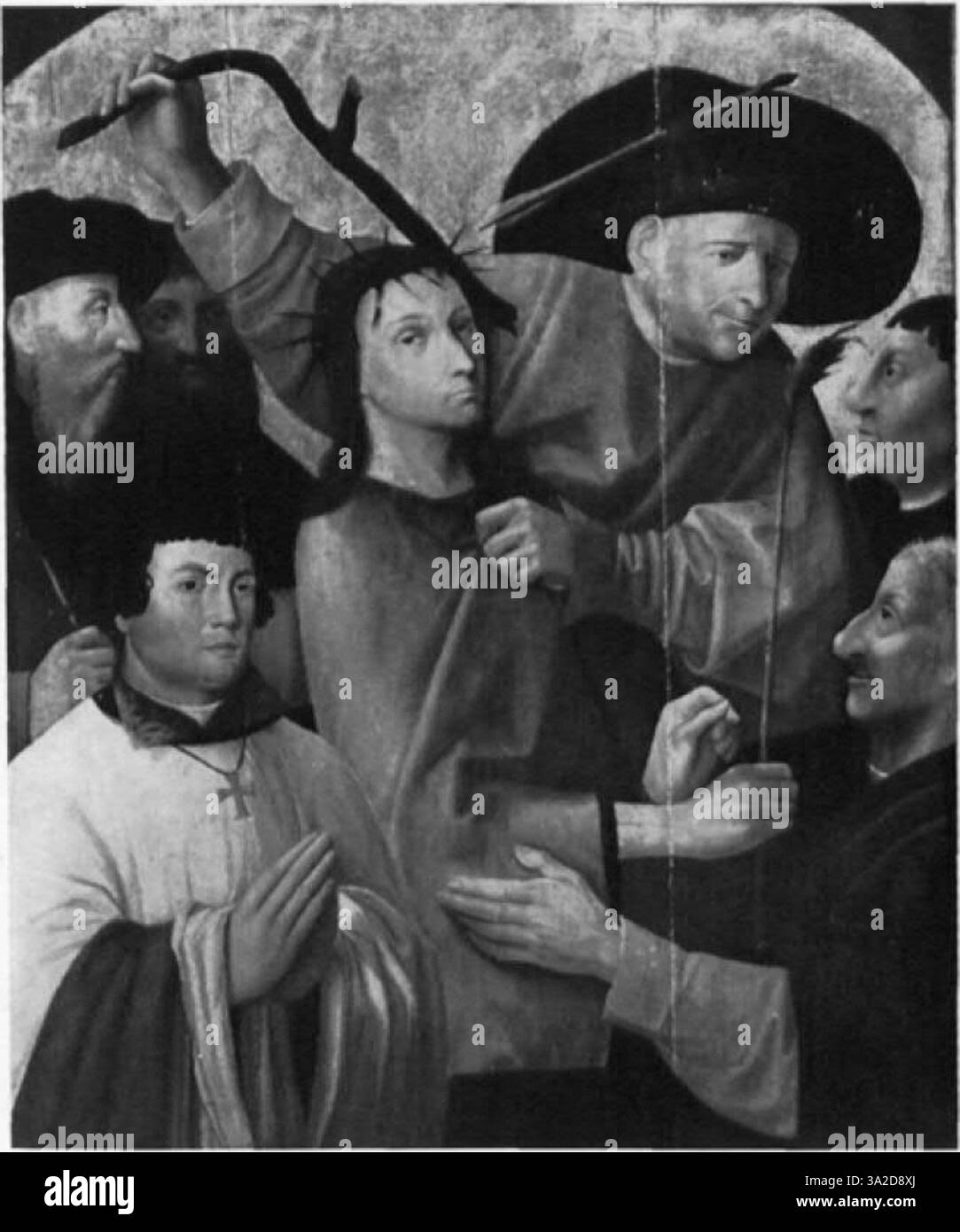 This painting reflects the detailed realism and religious iconography ...