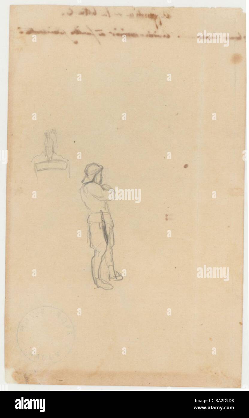 'Appendice à la lettre C - Portrait de Louis Artan' by Félicien Rops ...