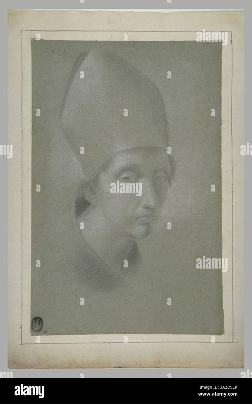 This study presents the head of Bishop Anselm of Canterbury from ...