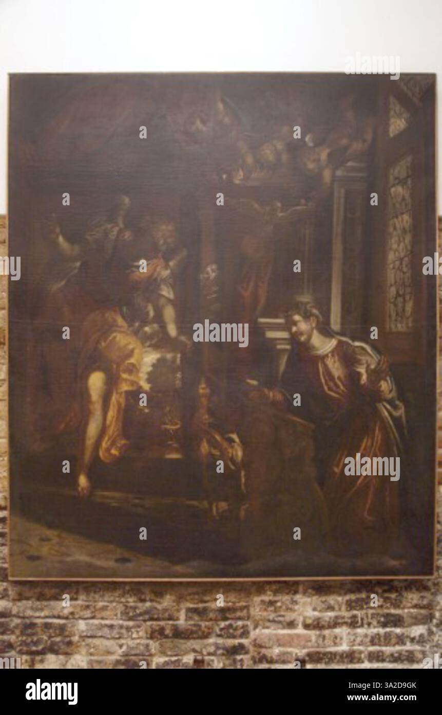 The Annunciation depicts the angel Gabriel announcing to the Virgin ...