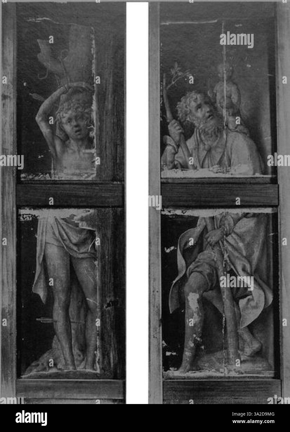 Two popular saints hi-res stock photography and images - Alamy