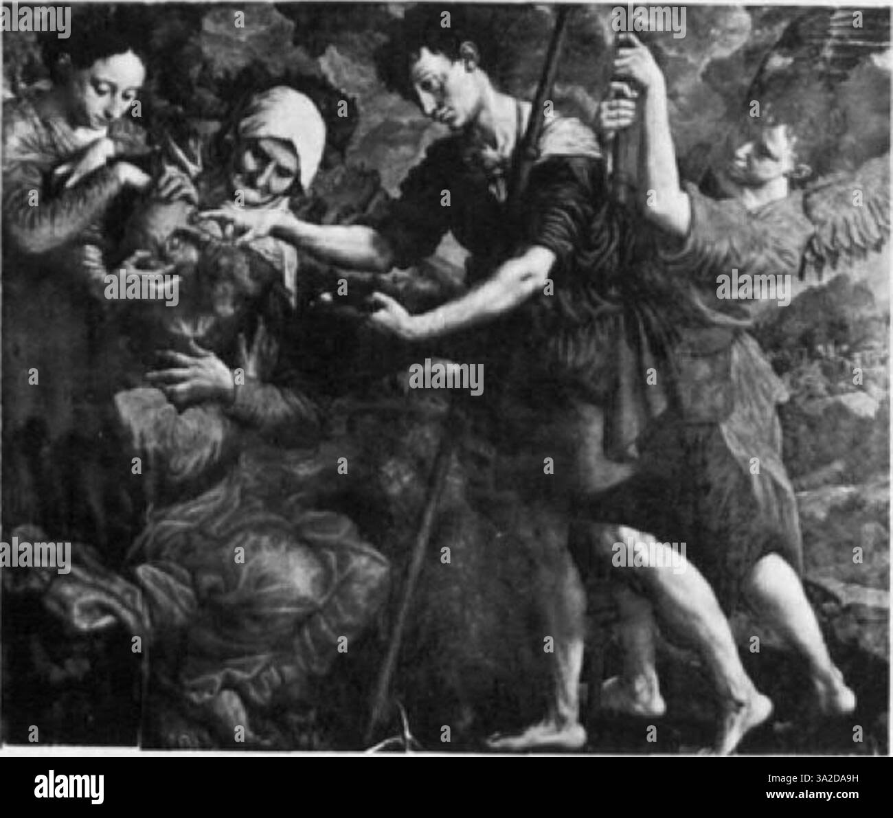 This piece by Jan van Scorel and Pieter Coeck van Aelst depicts a religious scene, with ...