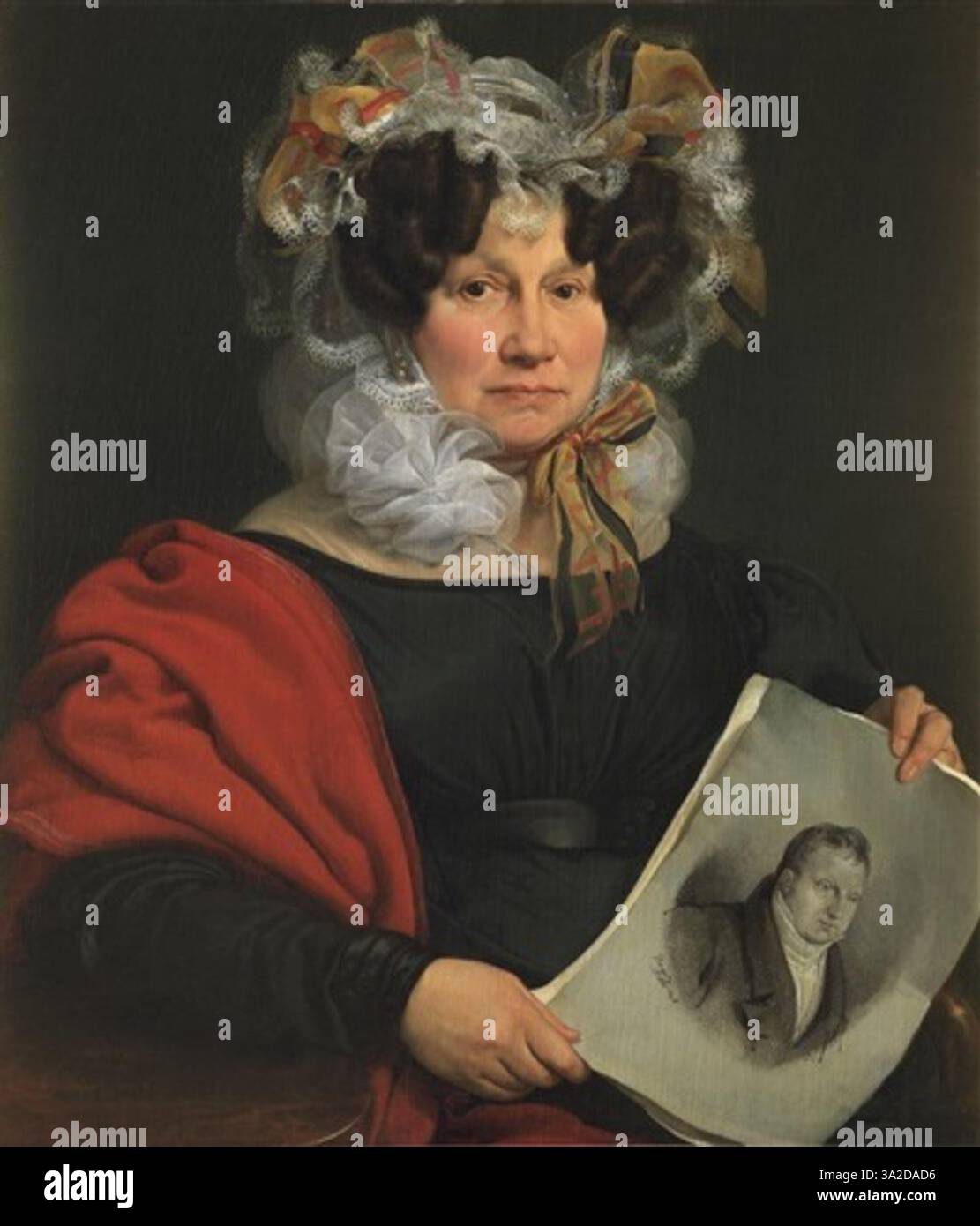 Francesco Hayez's 1829 portrait of Elisabetha Bassi Charlé showcases a ...