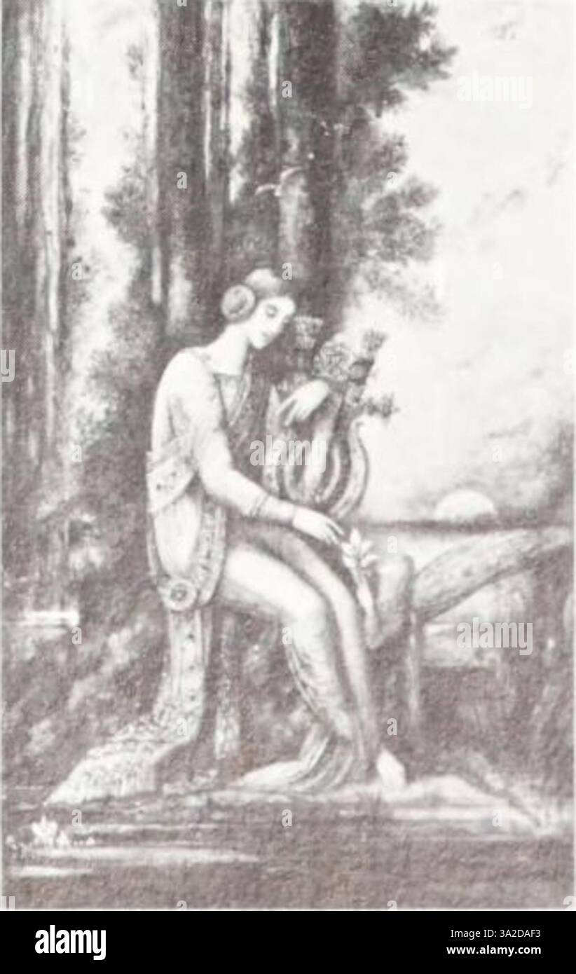 In 'Moreau - Mathieu 416,' Gustave Moreau’s masterful use of vivid ...