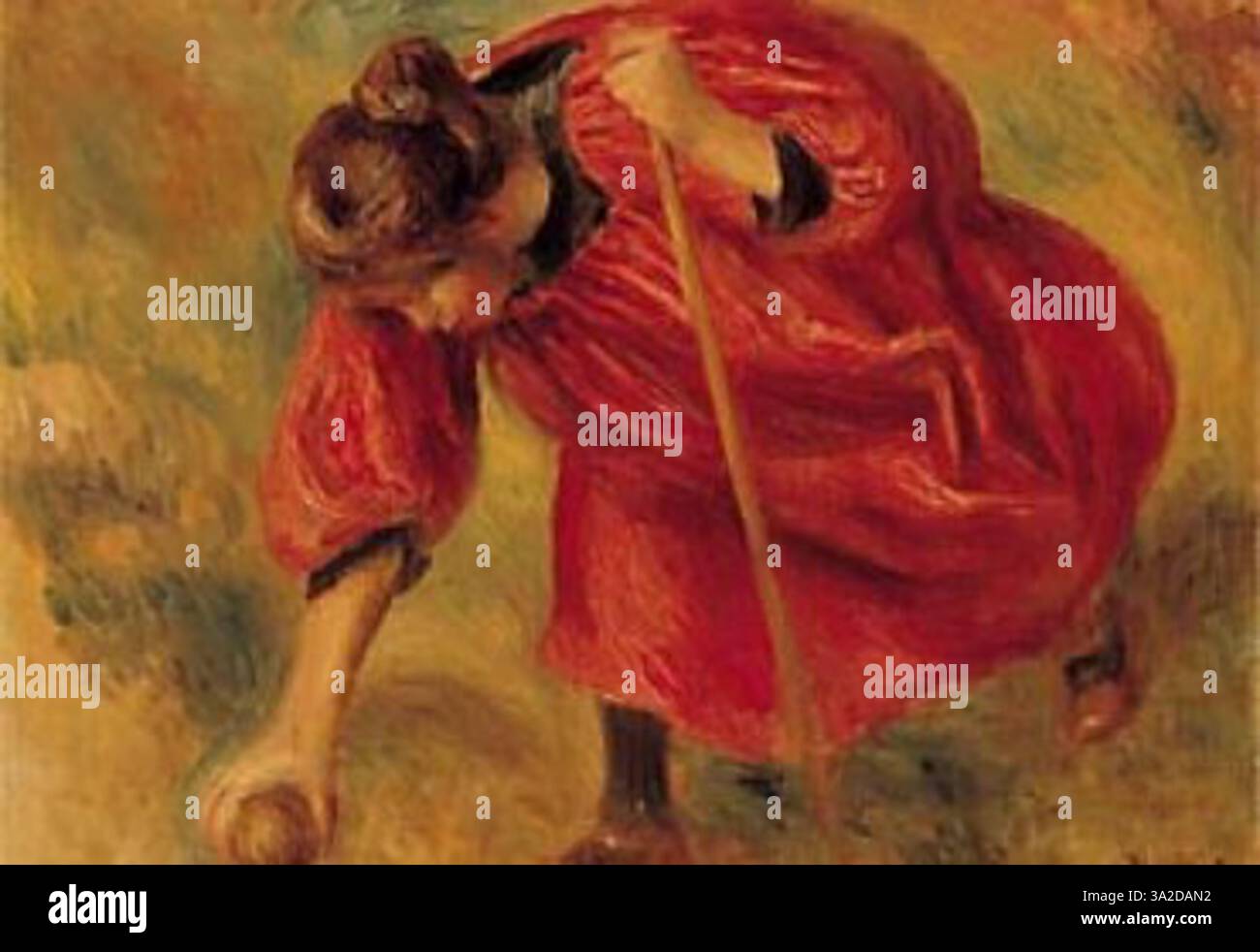 This piece by Renoir depicts figures in an outdoor scene, where the use ...