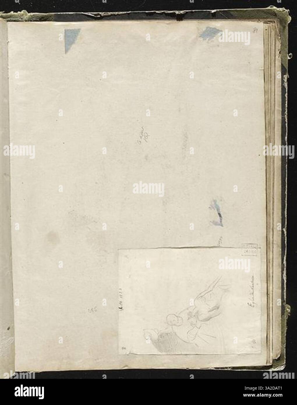 This drawing by Chassériau depicts the Pietà, with Mary holding the ...