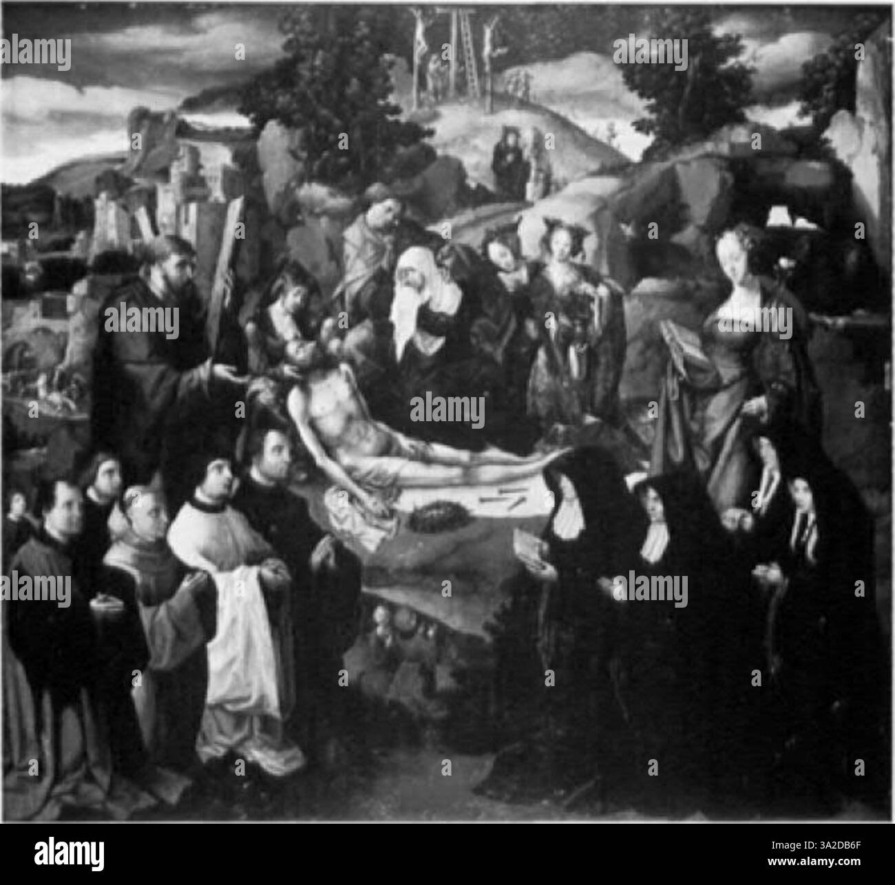 This painting exemplifies Northern Renaissance techniques with highly ...