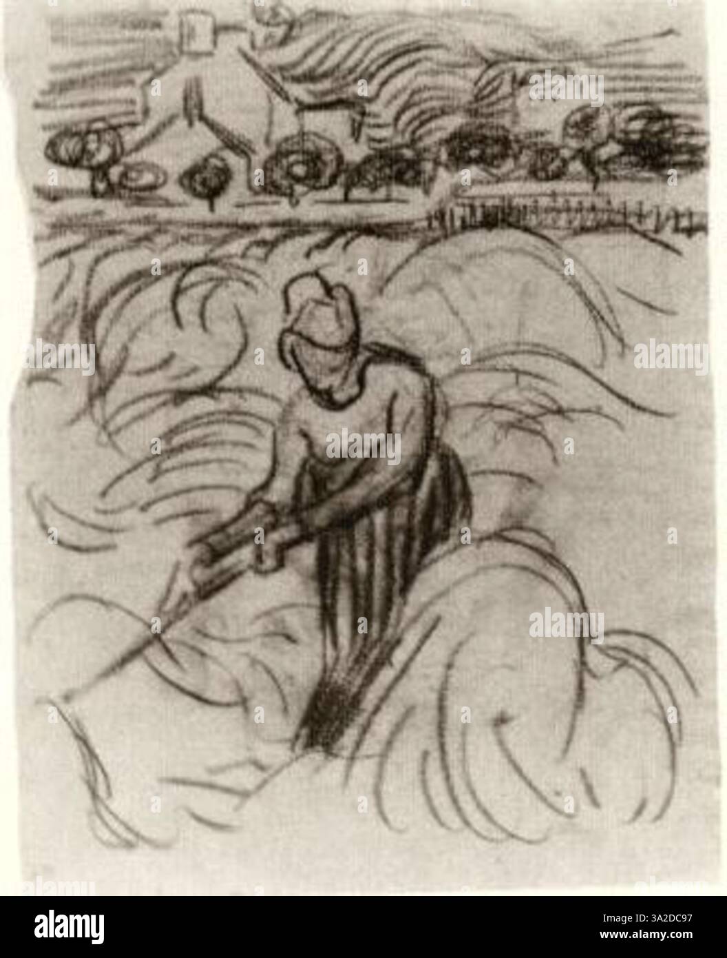 This painting by Vincent van Gogh demonstrates his use of energetic ...