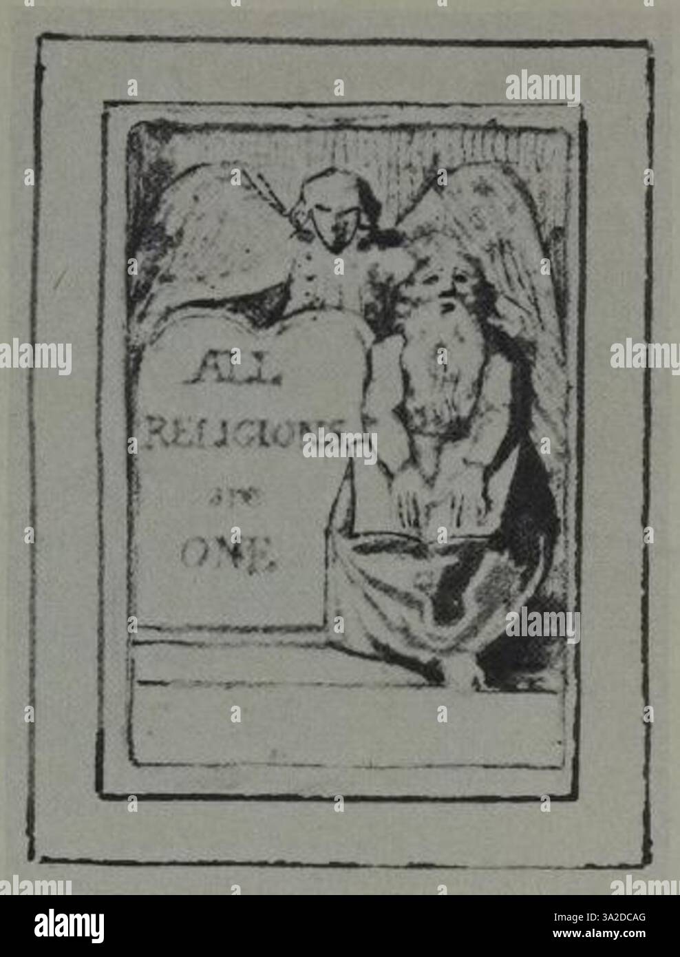 'Blake - Bindman, 031' by William Blake uses intricate engraving to ...