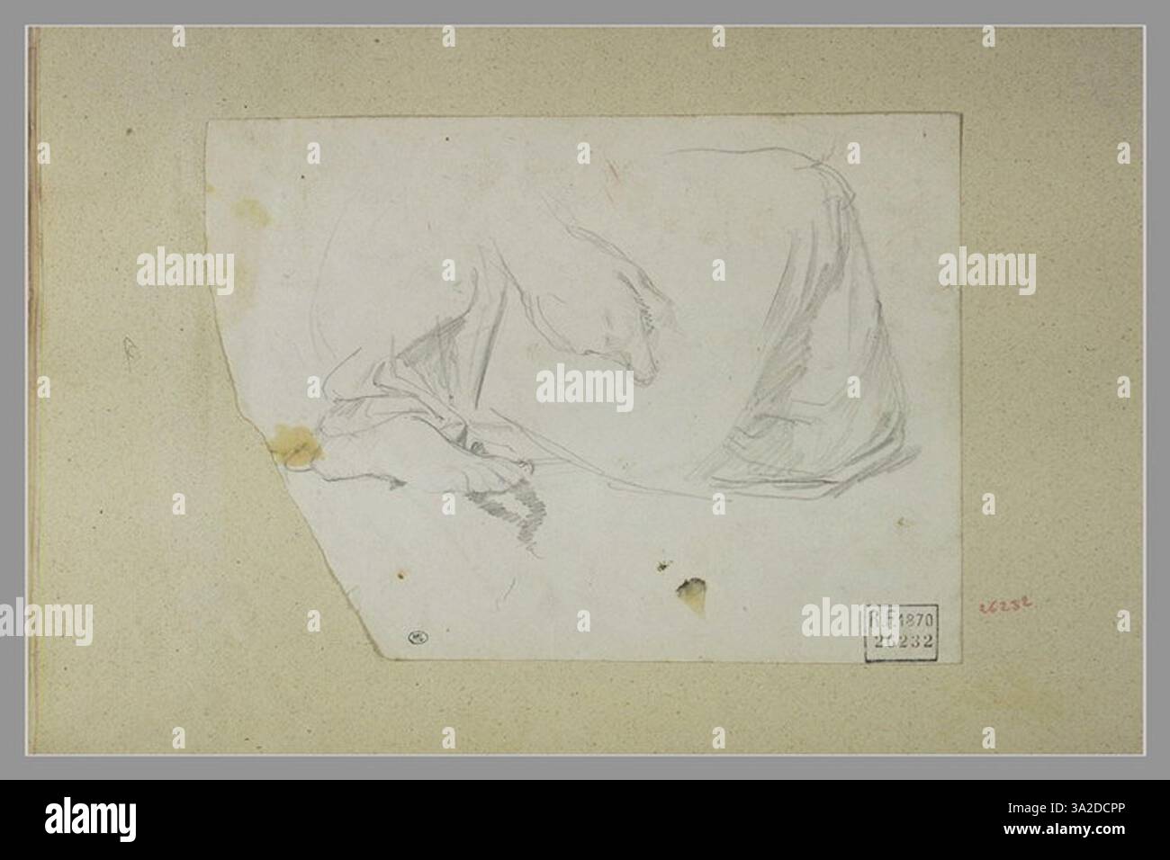 This study focuses on a hand, foot, and drapery, exploring the ...