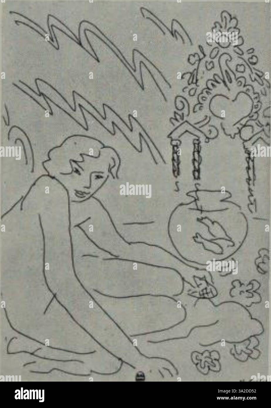 G14 by Henri Matisse uses vibrant colors and abstract forms to evoke ...