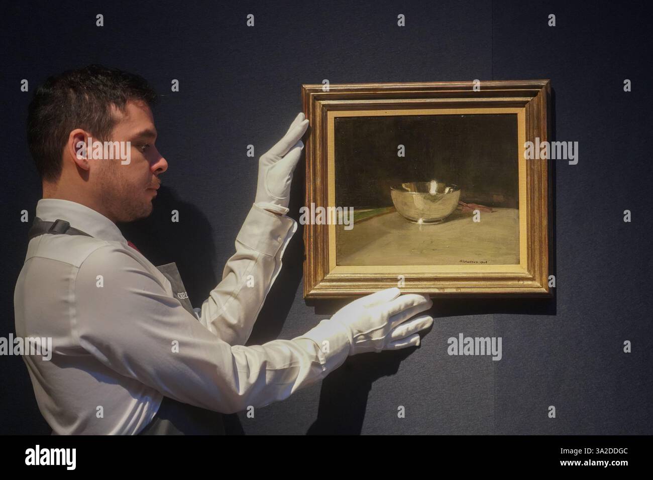 London, UK 13 March 2025. Image: Sir William Nicholson , The Lustre ...