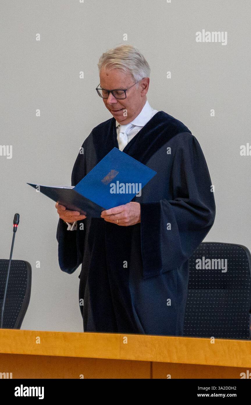 Munich, Germany. 13th Mar, 2025. Hans-Joachim Heßler, President of the ...